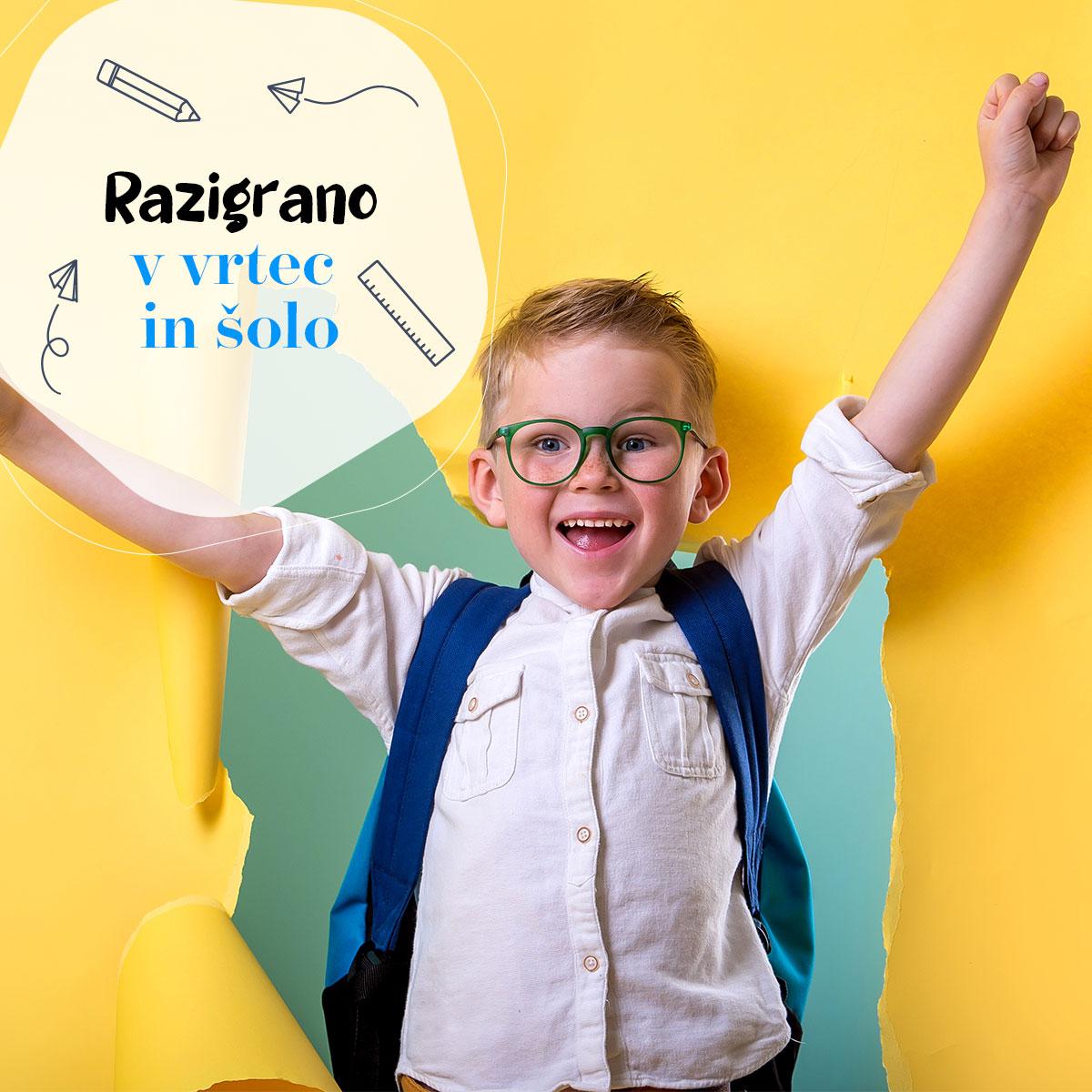 Veselo in brezskrbno v vrtec in šolo